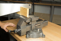 Masterforce® 5-1/2" Reversible Bench Vise with Swivel Base at Menards®