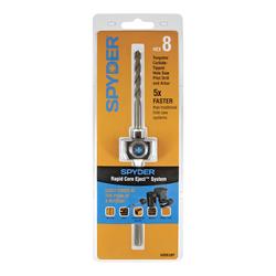 Spyder® Rapid Core Eject™ Hex 8 Arbor with 3/8" Carbide Hole Saw Pilot ...