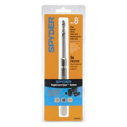 Spyder® Rapid Core Eject™ 3/8" Hex 8 High Speed Steel Hole Saw Pilot ...