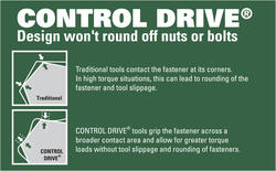 Masterforce® Control Drive® 1/4" & 3/8" Drive SAE/Metric Mechanic's ...