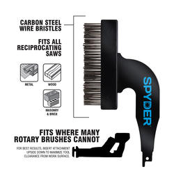 Spyder® Reciprocating Saw Wire Brush at Menards®
