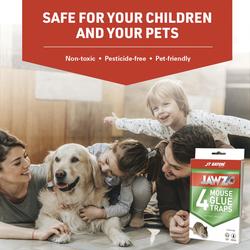 Jawz™ Disposable Mouse Glue Traps - 4 Pack at Menards®