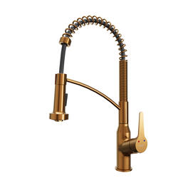 Karran Scottsdale One-Handle Brushed Copper Kitchen Faucet at Menards®