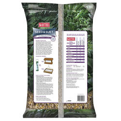 KAYTEE® Seed & Suet No Mess Blueberry Wild Bird Food Seed Blend - 10 ...