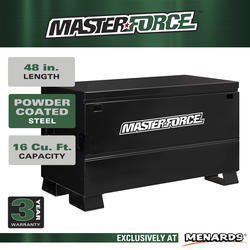 Masterforce® 48" Jobsite Storage Box at Menards®