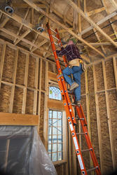 Keller® KPro™ 20' Type IA Fiberglass Extension Ladder - 300 lb. Max at ...