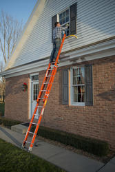 Keller® KPro™ 20' Type IA Fiberglass Extension Ladder - 300 lb. Max at ...