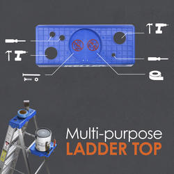 Keller® 4' Type I Aluminum Step Ladder - 250 lb. Max at Menards®