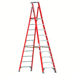 Keller® KPro™ 10' Type IA Fiberglass Podium Ladder - 300 lb. Max at ...