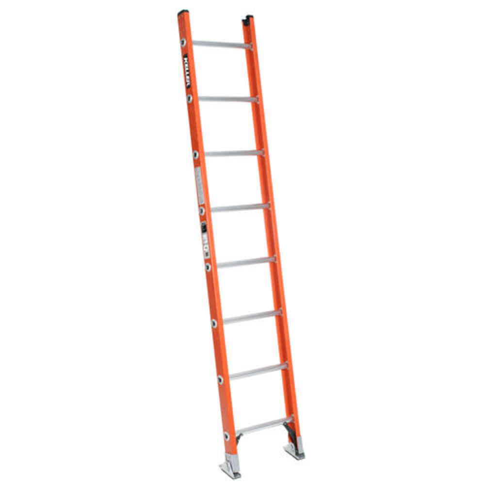 Keller KPro 8 Type IA Fiberglass Straight Ladder 300 lb. Max