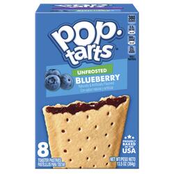 Pop-Tarts® Unfrosted Blueberry Toaster Pastries - 8 Pack at Menards®