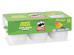 Pringles® Snack Stacks® Sour Cream & Onion Potato Crisps - 12 Count at ...