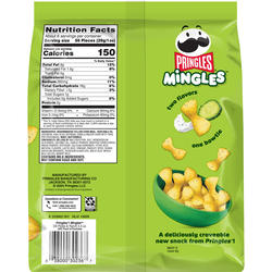 Pringles® Mingles™ Dill Pickle & Ranch Puffed Snacks - 5.5 oz. at Menards®