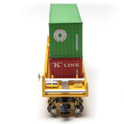 17" Intermodal Car (Yellow) with Containers at Menards®