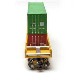 17" Intermodal Car (Yellow) with Containers at Menards®
