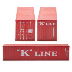 4-Piece 17" Intermodal Car (Yellow) with Containers Dealer Pack at Menards®