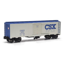 4-Piece O Gauge CSX Boxcar (Gray) Dealer Pack at Menards®