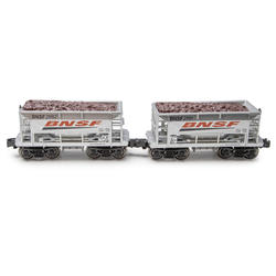 2-Piece O Gauge BNSF Ore Cars (Silver) at Menards®