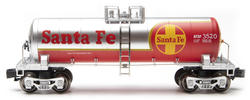 O Gauge Santa Fe Modern Tank Car at Menards®