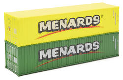 8-Piece O Scale 40-Foot Menards Containers Dealer Pack at Menards®