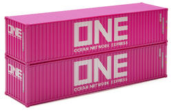 O Scale 40-Foot ONE Containers (2-Pack) at Menards®