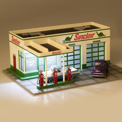 HO Scale Sinclair® Gas Station at Menards®