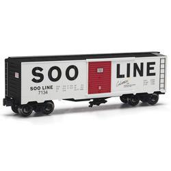 O Gauge Soo Line Boxcar (White) at Menards®