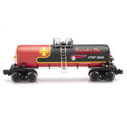 O Gauge Santa Fe Blackbonnet Modern Tank Car at Menards®