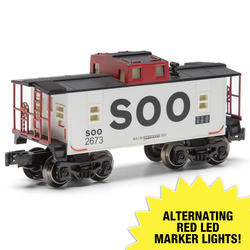 O Gauge Soo Line Lighted Caboose at Menards®