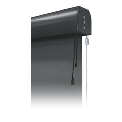 Shade Champ Florence Motorized Outdoor Sun Shade With Valance - 96"W x ...