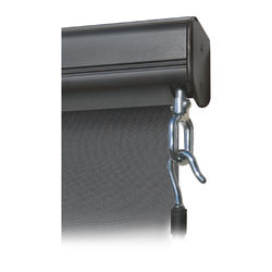 Shade Champ Florence Outdoor Sun Shade with Crank Handle - With Valance ...