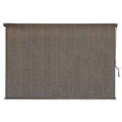 Shade Champ Madrid Outdoor Sun Shade with Crank Handle - 96"W x 72"L at ...
