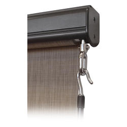 Shade Champ Milan Outdoor Sun Shade with Crank Handle - With Valance ...