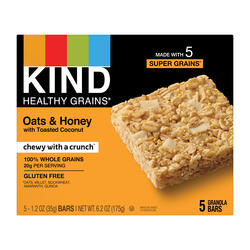 KIND® Oats & Honey with Toasted Coconut Bars - 6.2 oz at Menards®