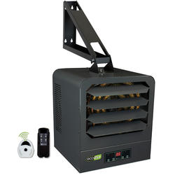 King Electric 5,000W 240V 2 Stage Forced Air Electric Garage Heater at ...