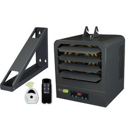 King Electric 15,000W 240V 2 Stage Forced Air Electric Garage Heater at ...