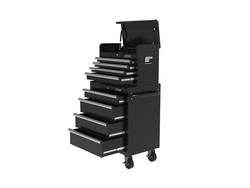 Tool Shop® 27" Black 8-Drawer Rolling Tool Chest & Cabinet at Menards®