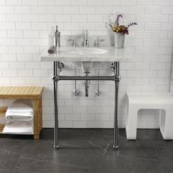 Kingston Brass American Classic Two-Handle Widespread Polished Chrome ...