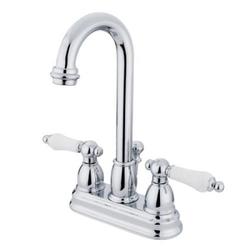 Kingston Brass Restoration Two-Handle 4" Centerset Polished Chrome ...
