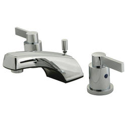 Kingston Brass Two-Handle 8" Widespread Polished Chrome Bathroom Sink ...