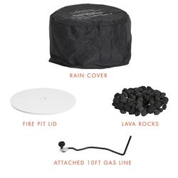 23" Propane Fire Pit at Menards®