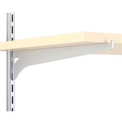 John Sterling™ Single Track 12" Platinum Shelf Bracket at Menards®