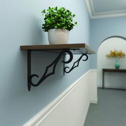 Designer's Image™ 10" Black Colonial Shelf/Countertop Bracket at Menards®