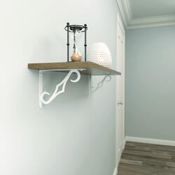 Designer's Image™ 7" White Colonial Shelf/Countertop Bracket at Menards®