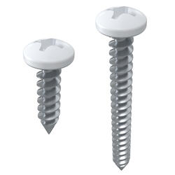 Tool Shop® #8 White Shelf Bracket Mounting Hardware - 40 Pack at Menards®