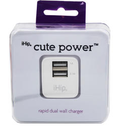 iHip® cute power™ 3.1-Amp Rapid Dual Wall Charger at Menards®