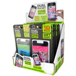 Spandex Cell Phone Wallet with 3M Adhesive - Assorted Designs at Menards®