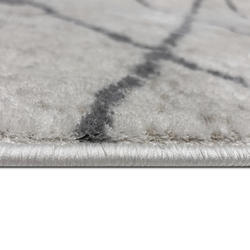 Korhani Home Montgomery Lily Beige/Light Gray 7'11" x 9'10" Area Rug at ...