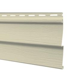 Harbor Ridge™ Double 4" x 12'6" Almond Vinyl Siding at Menards®