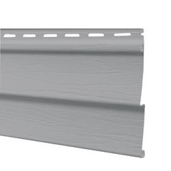 Harbor Ridge™ Double 4" x 12'6" Slate Vinyl Siding at Menards®
